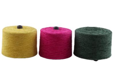 China Colourful Polyester Fancy Yarn Chenille Yarn For Knitting Anti Bacteria Anti Pilling for sale