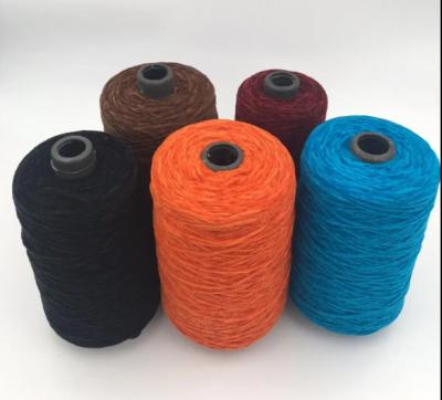 China New 1/4NM 100% Acrylic Light Chenille Knitting Yarn Texturized for sale