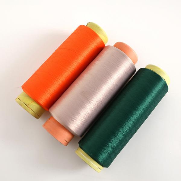 Quality Tenacity Garment 210D Weft Polyester Yarn 75D 402 RING SPUN Monofilament Yarn for sale