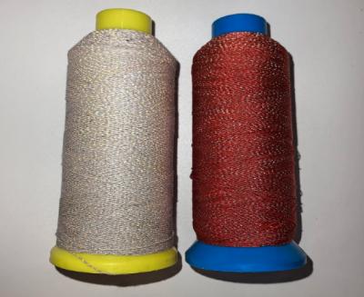 China 350D Grey Embroidery Reflective Thread For Knitting Safety Clothes Sewing Yarn Reflective for sale