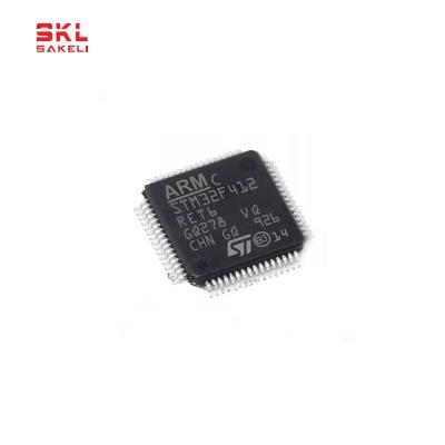 China STM32F412RET6 LQFP-64 MCU+FPU, 125 DMIPS, 1MB flash, 256KB RAM, USB OTG FS, 17 TIMs, 1 ADC, comm 17. interfaces en venta