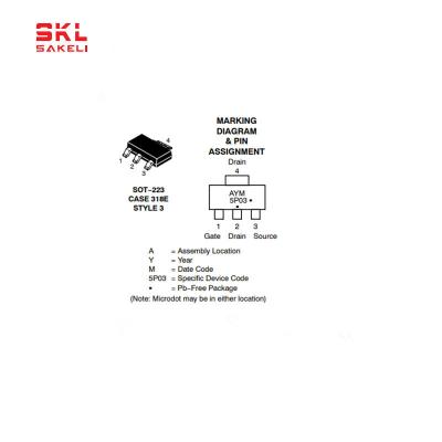 Cina P-Manica -5,2 A -30 V di elettronica di potenza del MOSFET di NTF5P03T3G SOT-223 in vendita