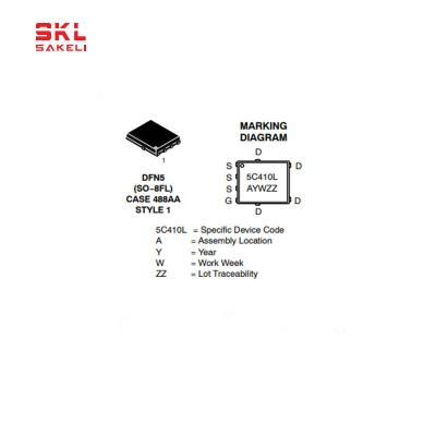 Cina NTMFS5C410NLT1G - MOSFET di modo di potenziamento di N-Manica per le applicazioni di elettronica di potenza in vendita