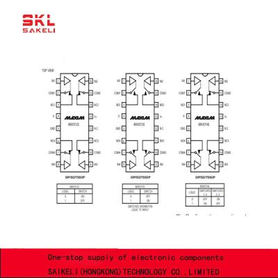 China MAX313LEUE+T de elektronische Behandeling van IC Chip Circuit Switch Rail-To-Rail Signal Te koop