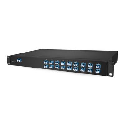 China Fibra passiva Mux do dobro de CWDM & cremalheira do CH do módulo 18 de Demux (1270-1610nm) LC/UPC 1U à venda