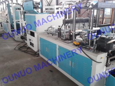 China Automatic Non woven Zipper Bag Making machine for sale
