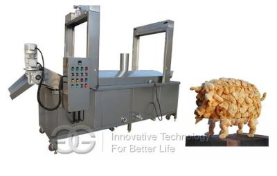 China Automatic Pig Skin Frying Machine|Stainless SteelPork Rinds Fryer Machines for sale