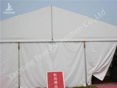 China Enclosed Space Elegant Wedding Party Event Tent Clear Span Marquee White Canopy for sale
