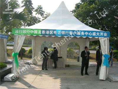 China Outdoor Aluminum Frame High Peak Tents , Pagoda Corporate Event Tent for sale