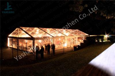 China Wedding Marquee Outdoor Aluminum Frame Clear Roof Tent Party Event Canopy for sale