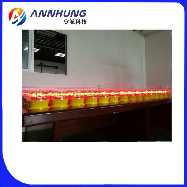 Quality ICAO 60FPM Solar Tower Warning Light 10cd 32.5cd Red Aircraft for sale