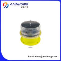 China GPS Sync Solar Warning Light UV Polycarbonate Microprocessor Controlled 20fpm for sale