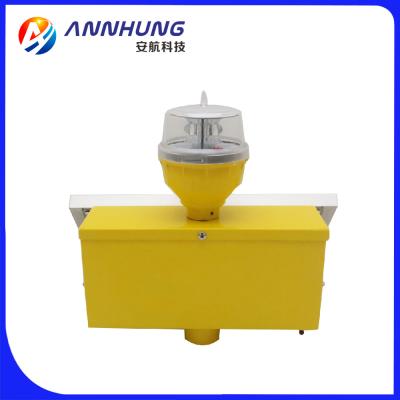 China PC and SS304 Material Low Intensity Aviation Obstruction Solar Light for sale