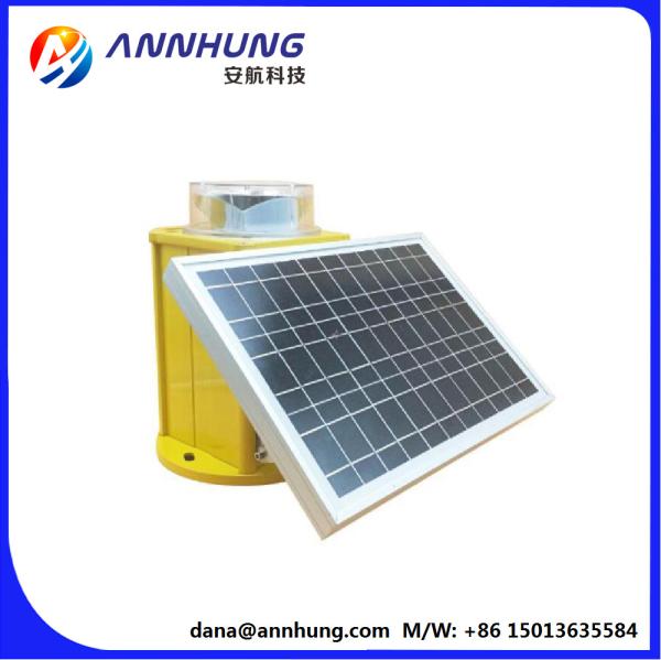 Quality Type B Tower Crane Solar Aviation Warning Light FAA L864 for sale