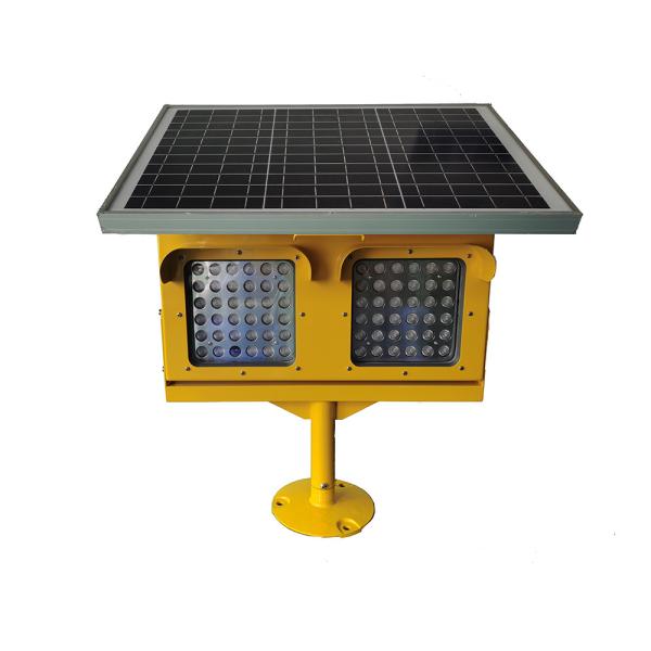 Quality 240vac Solar Runway Guard Light 50fpm ICAO Annex 14 Fragile Coupling for sale