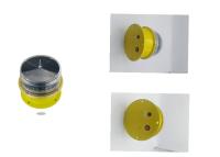 China Microprocessor Controlled 12cd Solar Airfield Light 1.8 Watts For Runway for sale