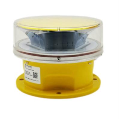 China Medium Intensity LED Aviation Obstruction Light with ≥2000cd Intensity, >100,000 Hours LED Life, and UV Protected Polycarbonate Reflector for sale