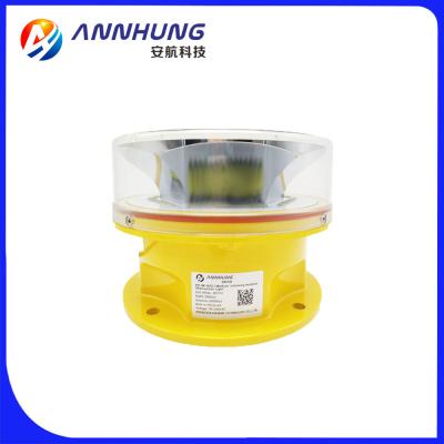 China LED Aviation Obstruction Light with 360 Horizontal Output 3 Vertical Divergence and >100,000 LED Life for High-Rise Buildings for sale