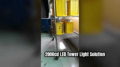 LED Aviation Obstruction Light Tower Chimney 2000cd 18W