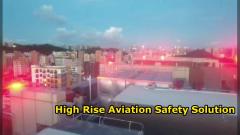 Installation Cases of Medium-intensity Aviation Obstruction Light for high building