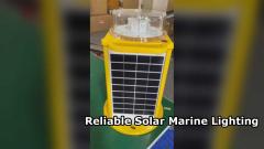 This LED Marine Lanterns is completely self-contained lantern. Four (4) solar panels are integrated