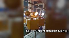 Rotating Beacon Airport Obstruction Lights Solar Powered