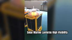Solar Powered LED Marine Lanterns Beacon Light 3 - 8NM