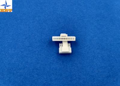China White 1.00mm Circuit Wire Connectors Housing With PA66 Materials for sale