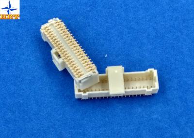 Cina connettore doppio del wafer di fila di 180 gradi con il tipo verticale A1003WVA di SMT di stile del montaggio del passo di 1.0mm in vendita