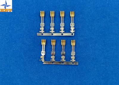 Cina cavo di segnale dorato materiale d'ottone ai terminali dei connettori della piegatura del PWB con 1.27mm Ptich in vendita