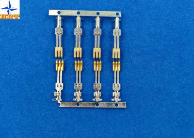 Cina cavo di segnale dorato materiale d'ottone ai terminali dei connettori della piegatura del PWB con 1.27mm Ptich in vendita