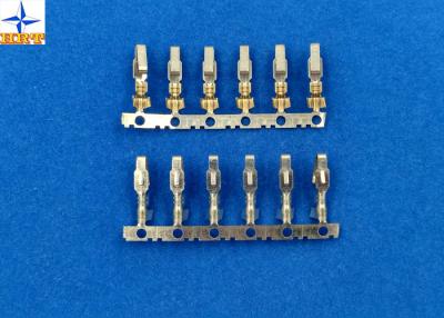 China Draht-Verbindungsstück-Anschluss-Neigung 3.96mm mit Messing-/Phosphor-Bronzen-Kontakt für Wohnung Molex 3069 zu verkaufen