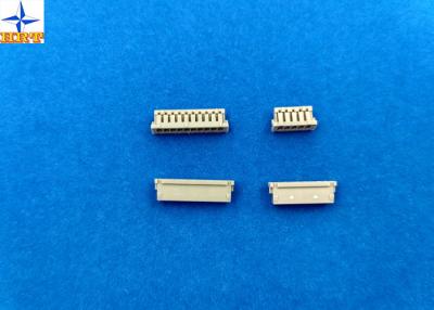 中国 1.25mmピッチのミニチュアひだが付くコネクターULリストされた灰色色のLvdsの表示コネクター 販売のため