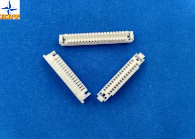 Cina connettore doppio del cavo di fila del passo di 1.25mm con la chiusura della materia plastica a chiave della struttura PA66 in vendita