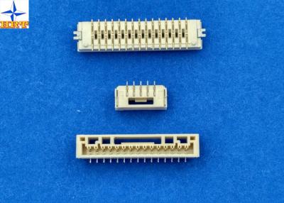 China 180 degree vertical SMT Wafer Connector with 1.25mm pitch brass pin PCB Connector for sale