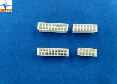 China 2.00mm Pitch Tin Plated Contact Dual Row Wire To Board Connector Fully Shrouded Header for sale