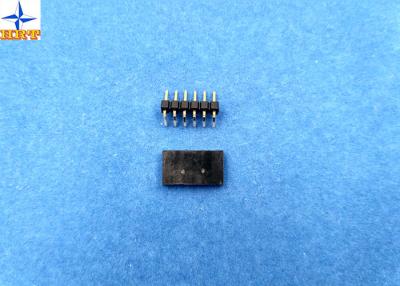 China Único passo Du Pont da fileira 2.0mm fio-ao conector da placa com terminais do friso do ouro-flash à venda