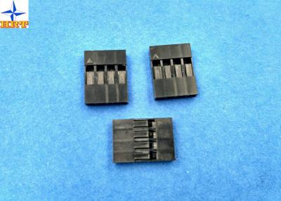 中国 コネクターに乗る単一の列ワイヤーは2.54mm Pinヘッダーと合うメス コネクタを投げます 販売のため
