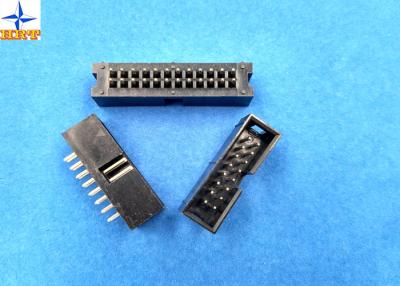 Chine Cuir embouti instantané de connecteur de gaufrette de Pin de laiton/or logeant l'en-tête de boîte de 2.54mm pour la caméra/téléphone à vendre