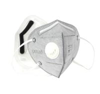 China Comfortable Foldable FFP2 Mask Large Breathing Space Skin Friendly Protective Fabric for sale