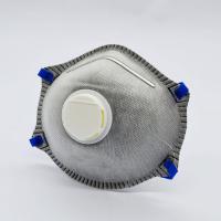 China Breathable Valved Dust Mask , Earloop Type FFP2 Disposable Mask for sale