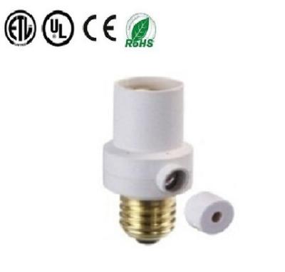 China E27LED Lamp Screw Base Halogen Bulb Holder Converter Bulb photocontrol photocell for sale