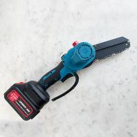 China Mini Chainsaw Cordless 6 Inch Switch Security Lock Handheld Small Chainsaw for sale