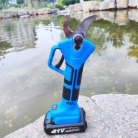 China 35mm Cordless Electric Pruning Shear Efficient Fruit Tree Branch Cutter for sale