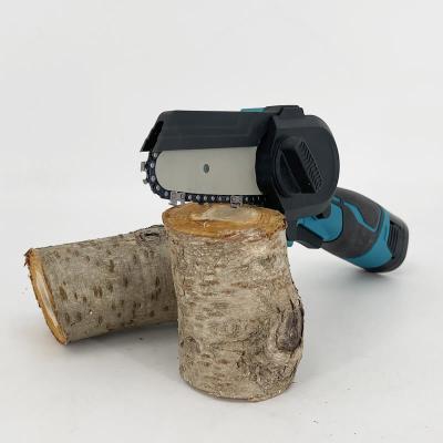 Китай Оптовая электромоторная батарейная мини цепная пила портативная продается