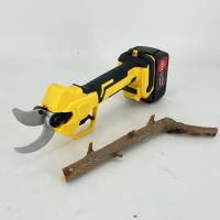 China Electric Pruning Shear Power Display Electric Pruner Scissors Cutting Diameter 40mm for sale