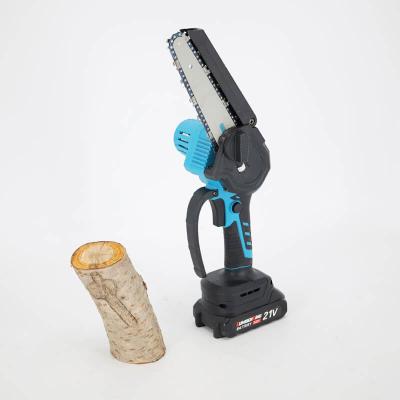 Китай 6' 21В батарейная обрезка мини-цепная пила ручная электрическая резка деревьев беспроводная деревообработка продается