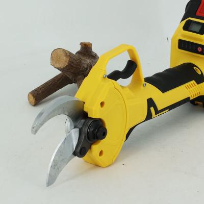 China 2024 NEW 21V Cordless Electric Pruning Operated Tree Pruner Cutting Scissors Li-Ion Battery Powered for sale