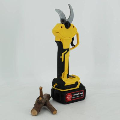China Rechargeable Cordless Battery Powered Electric Shear Scissors Chainsaw Tools For Pruning for sale