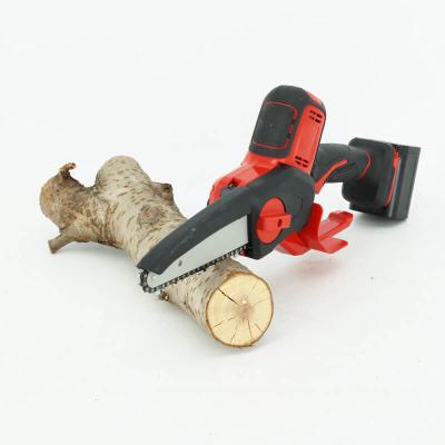 China Electric Chain Saw Wood Cutter Portable Chainsaw 6 Inch 21V for sale